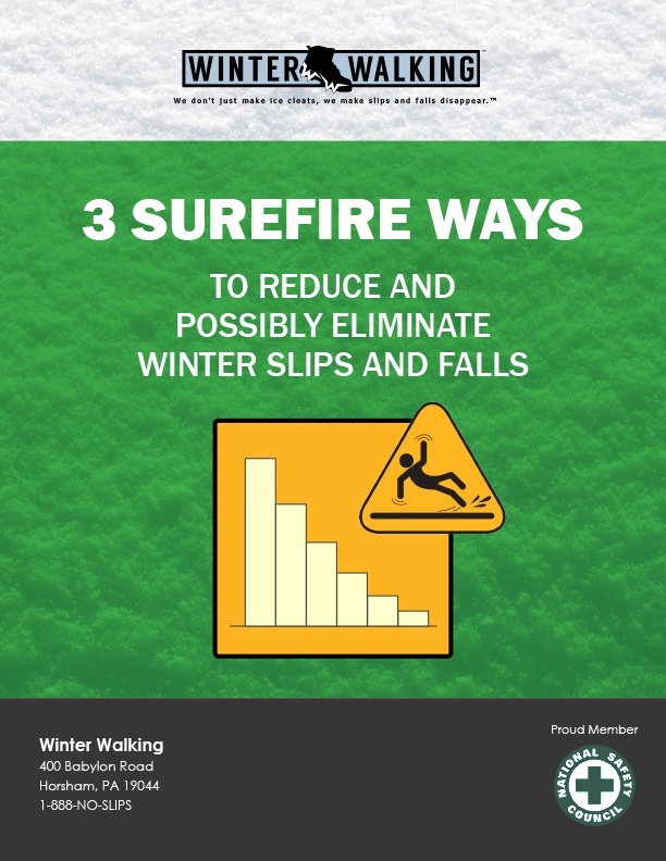 HOW TO REDUCE WINTER SLIP & FALL ACCIDENTS
