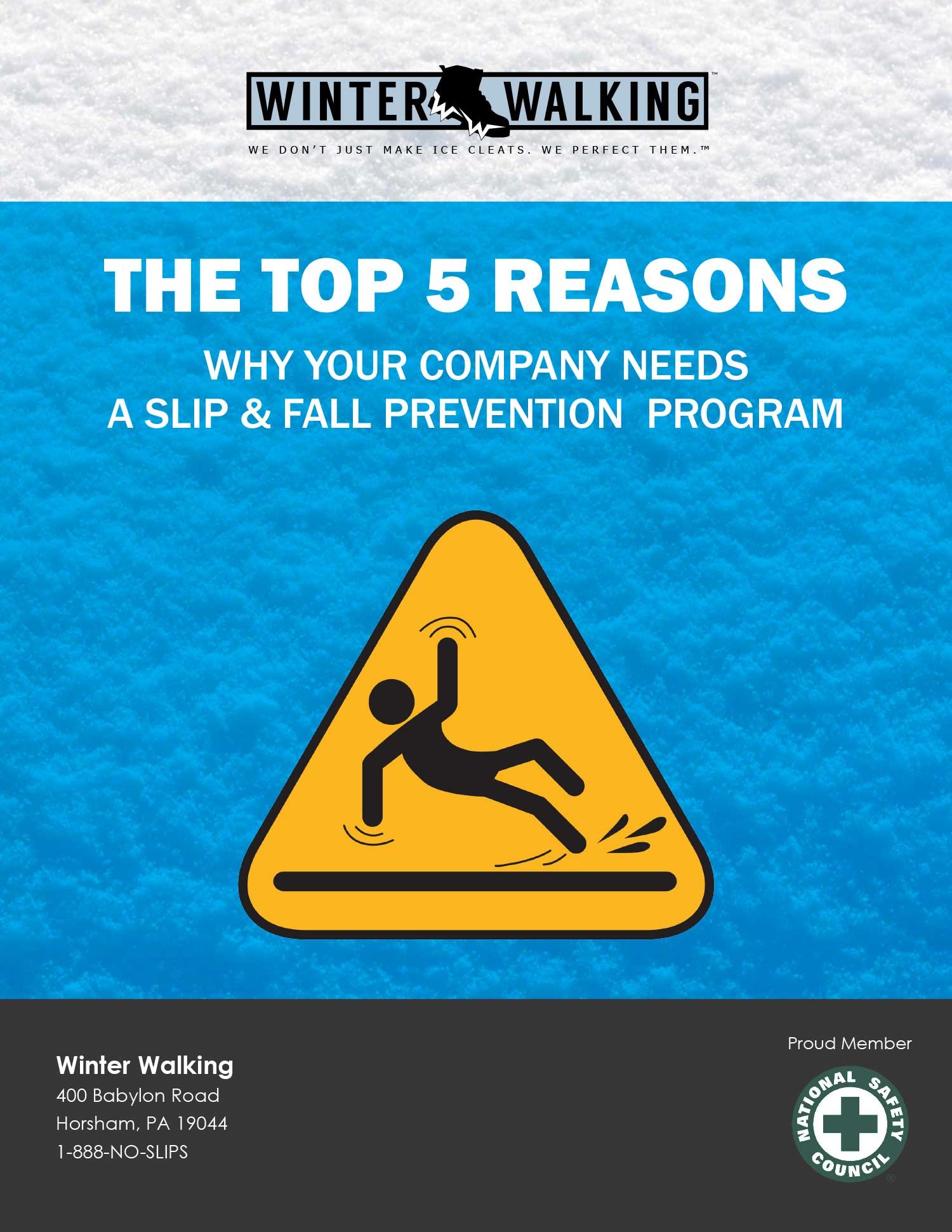 The best ways to reduce winter slip and fall accidents